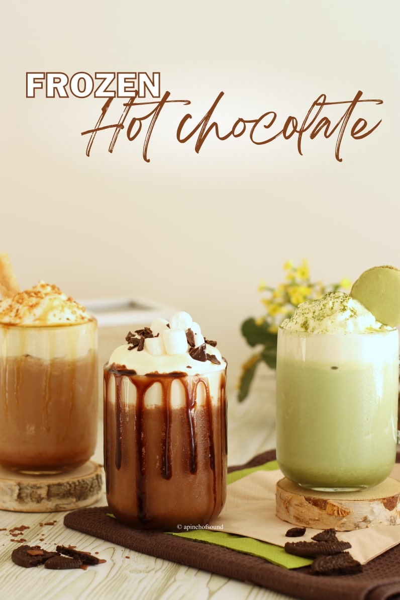 Frozen Hot Chocolate (5 Minutes!) - That Cute Dish!