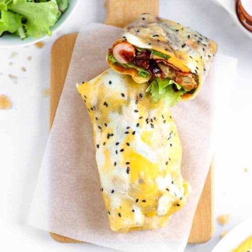 Jianbing - Chinese Breakfast Crepes (Without Mung Bean Flour) - That ...